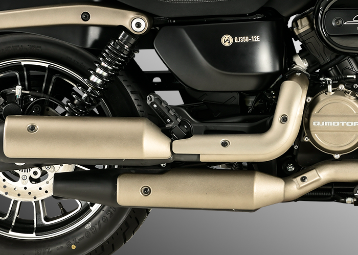 SRV 350 VS | Cruiser Premium 350cc | Doble Escape | QJ Motor